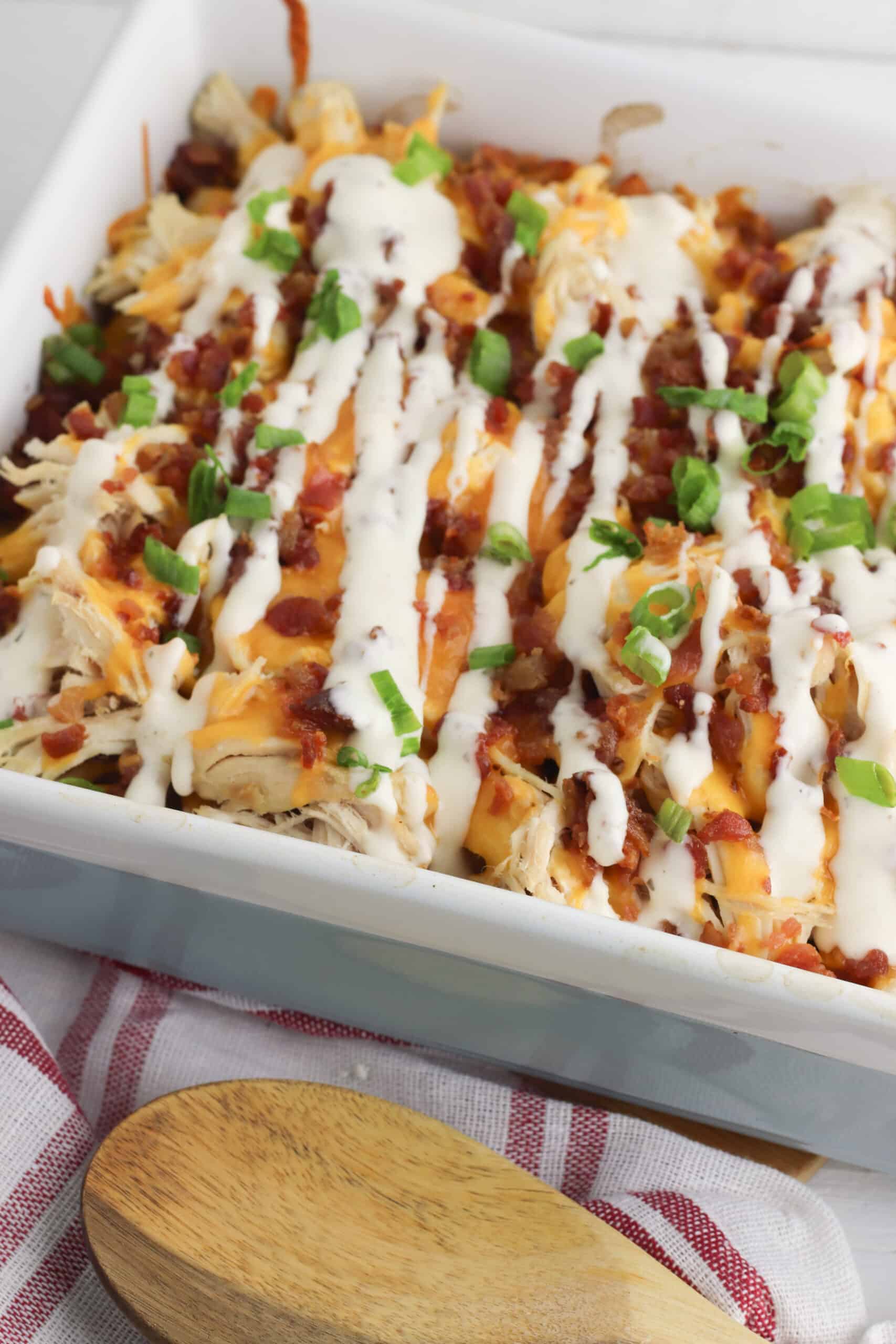 Loaded Roasted Potatoes and Chicken