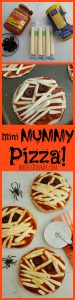 Mini Mummy Pizzas - When is Dinner