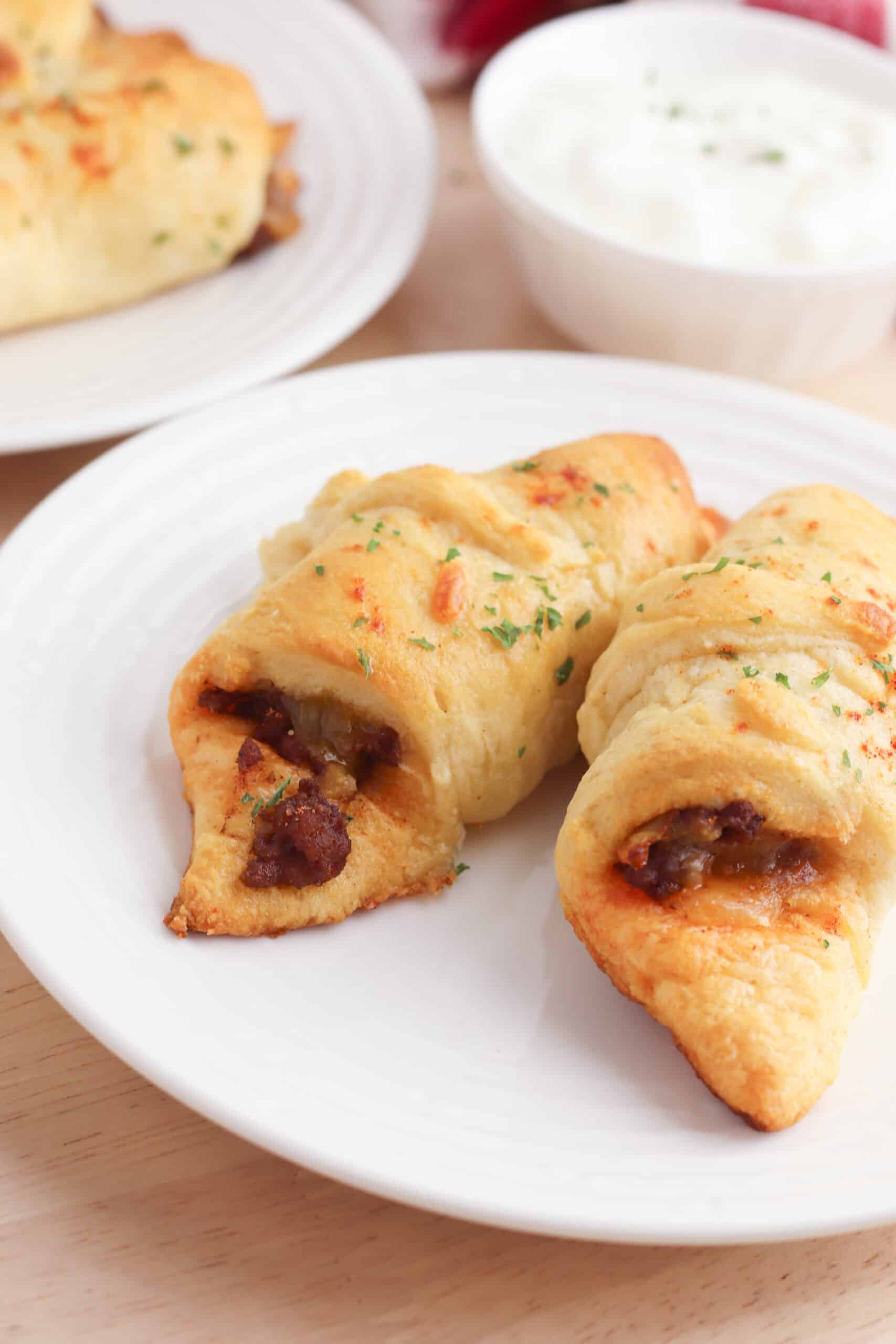 Taco Crescent Rolls - When is Dinner? Taco Crescent Rolls