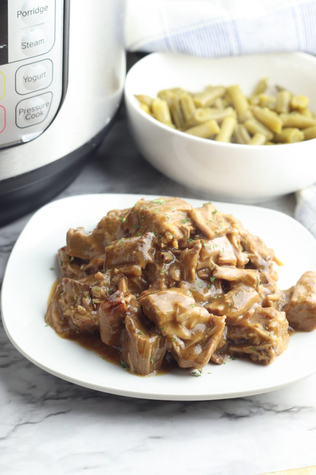 Instant Pot Round Steak - When is Dinner? Instant Pot Round Steak