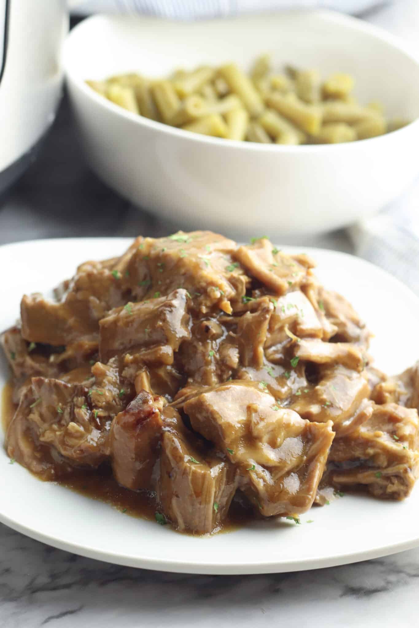 Instant Pot Round Steak - When is Dinner? Instant Pot Round Steak