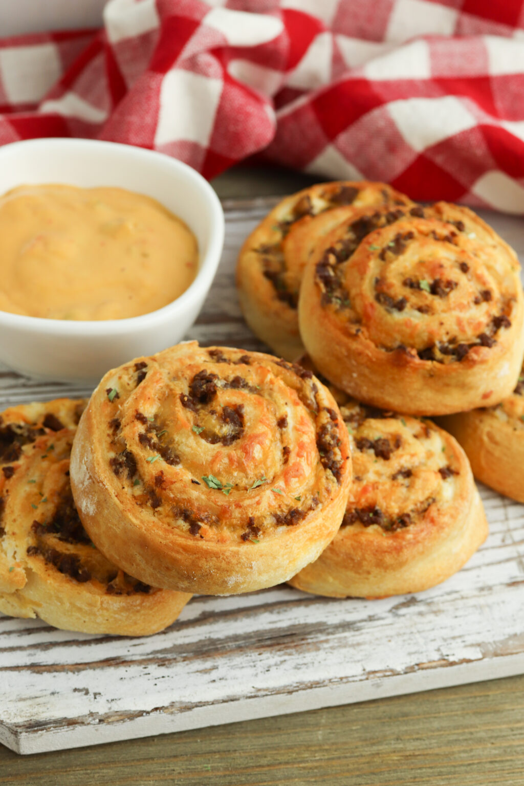Taco Crescent Roll Pinwheels - When is Dinner?