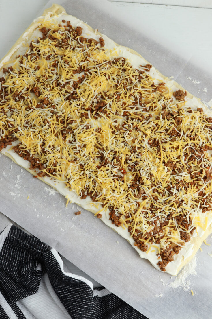 Taco Crescent Roll Pinwheels - When is Dinner?
