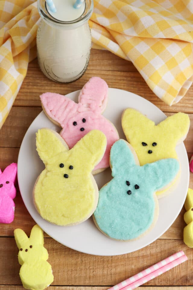 Peeps Sugar Cookies - When is Dinner