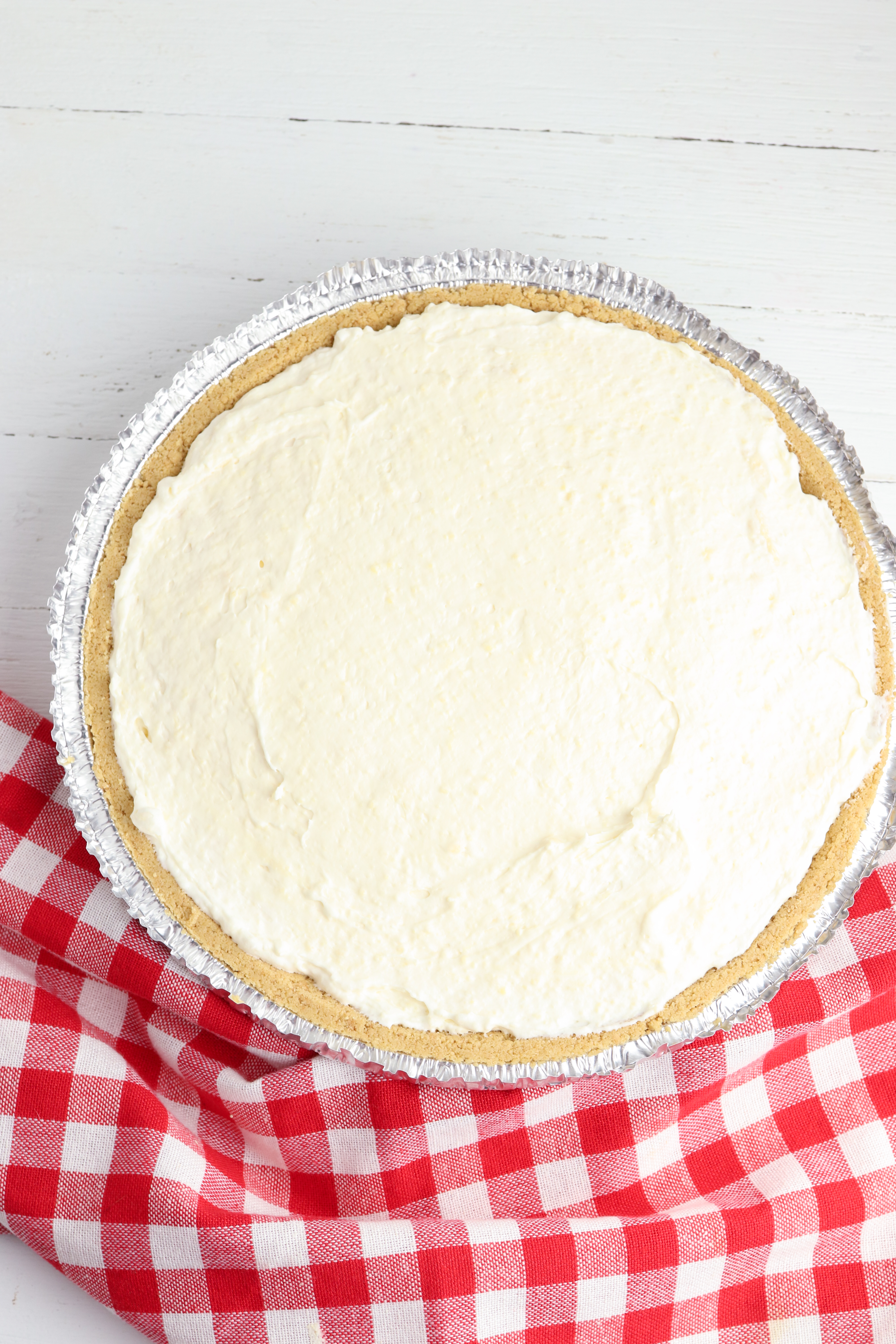 Cheesecake Pudding Pie - When is Dinner