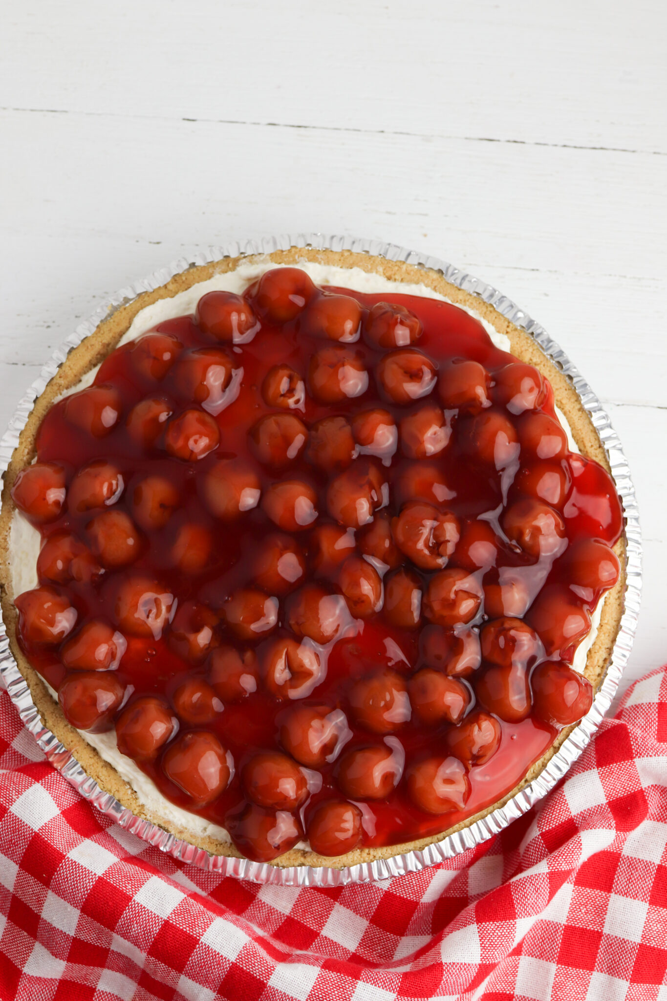 Cheesecake Pudding Pie - When is Dinner?