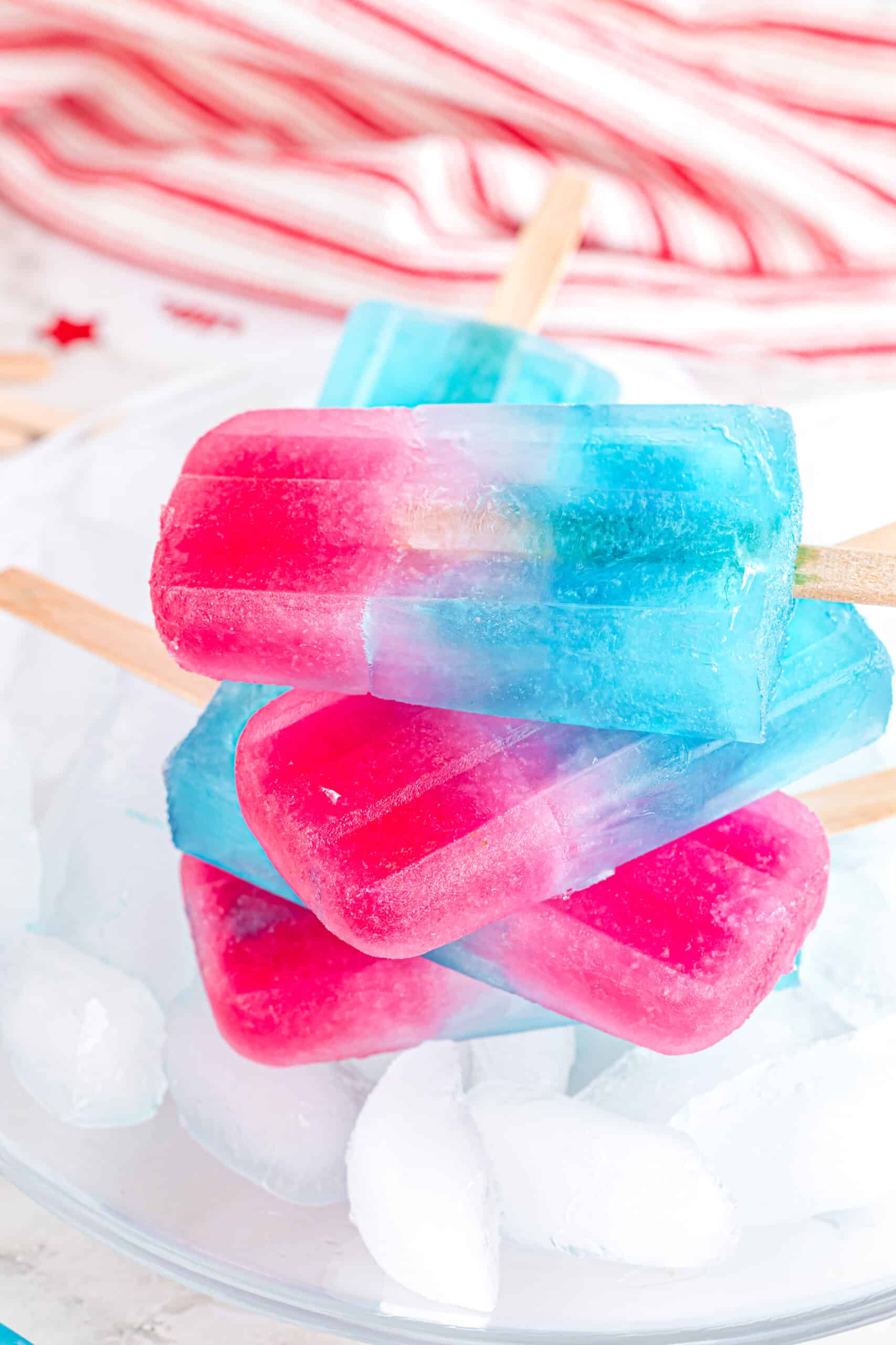 Red White and Blue Popsicles | When is Dinner