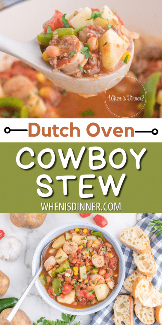 Dutch Oven Cowboy Stew | When is Dinner