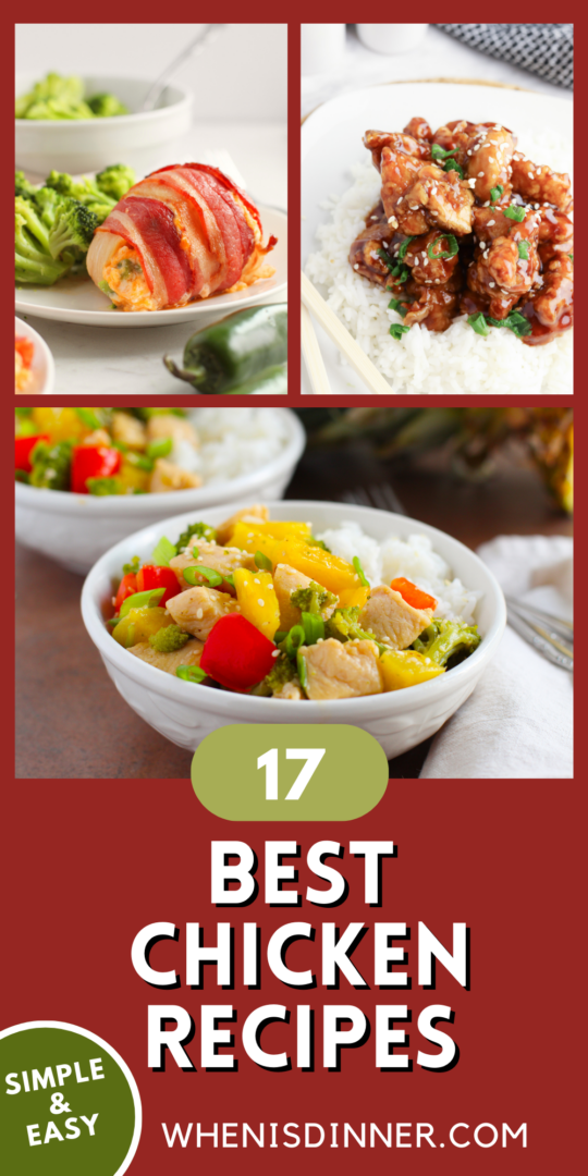 Best Chicken Dinner Recipes | When is Dinner