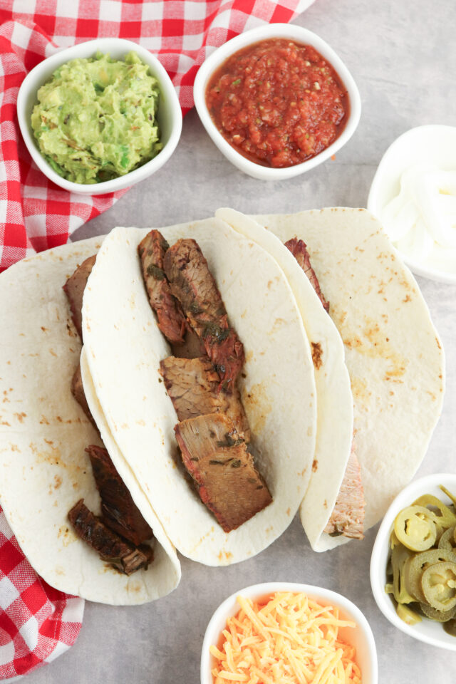 Easy Brisket Soft Tacos | When is Dinner