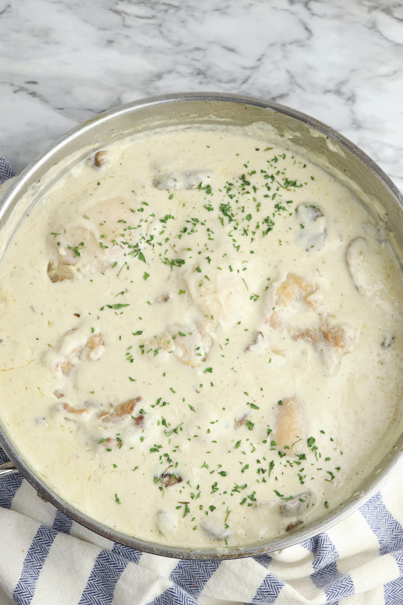 Creamy Mushroom Chicken | When is Dinner