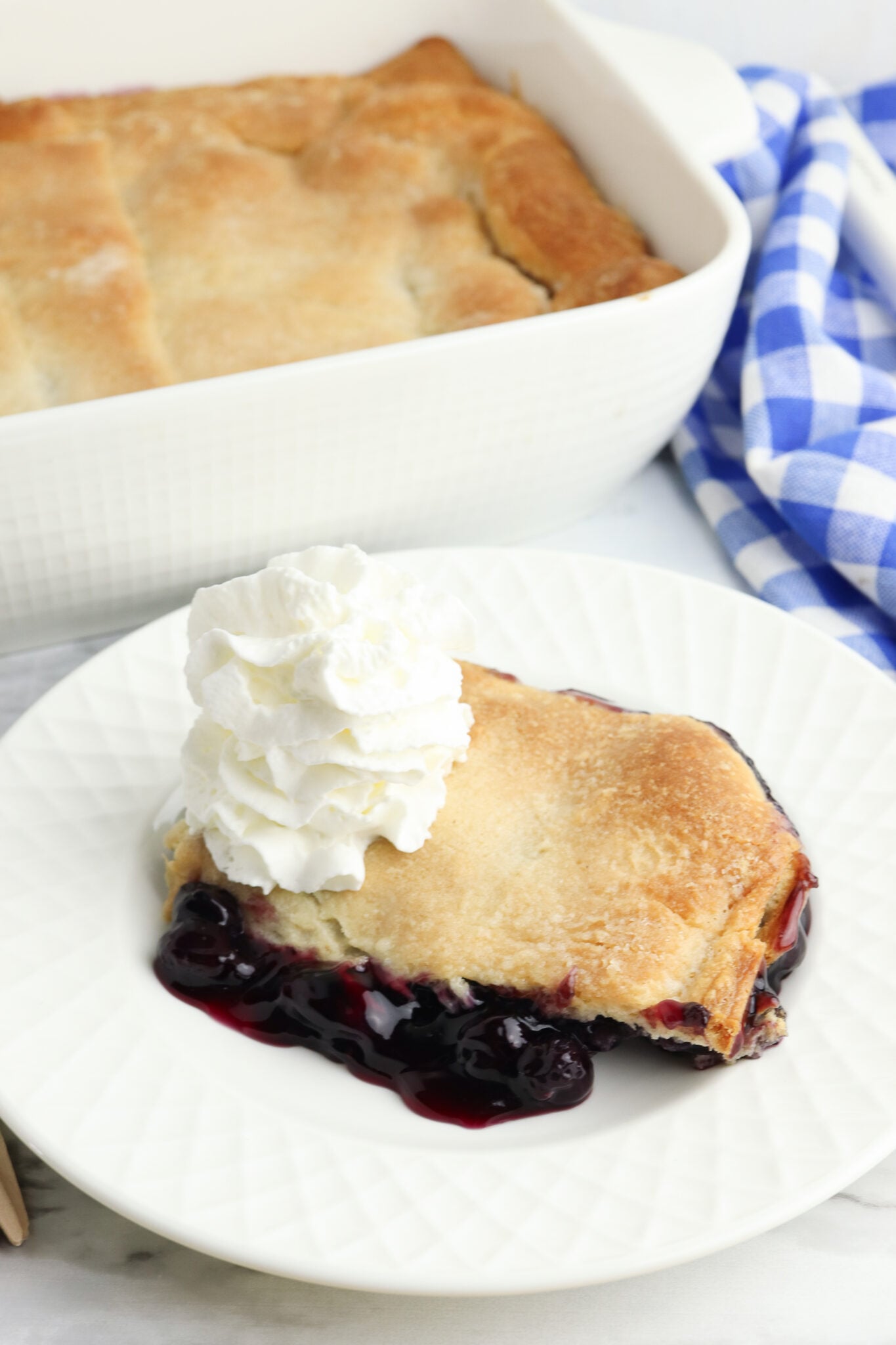 Crescent Roll Blueberry Cobbler | When is Dinner