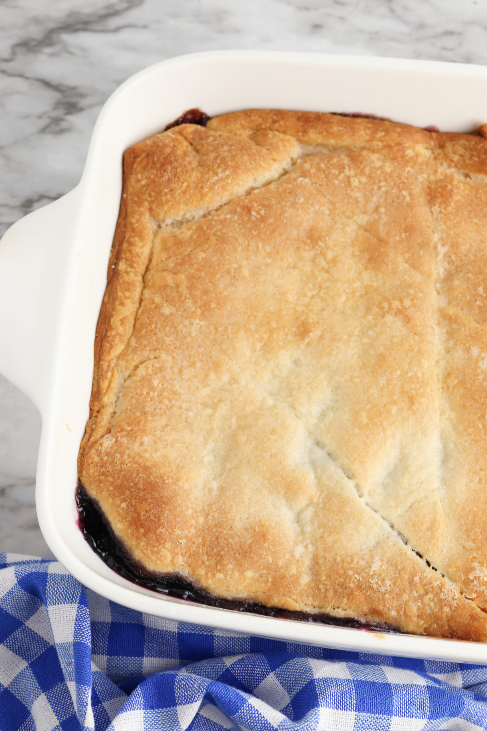 Crescent Roll Blueberry Cobbler | When is Dinner