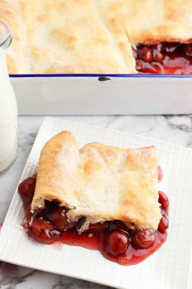 Crescent Roll Cherry Cobbler | When is Dinner