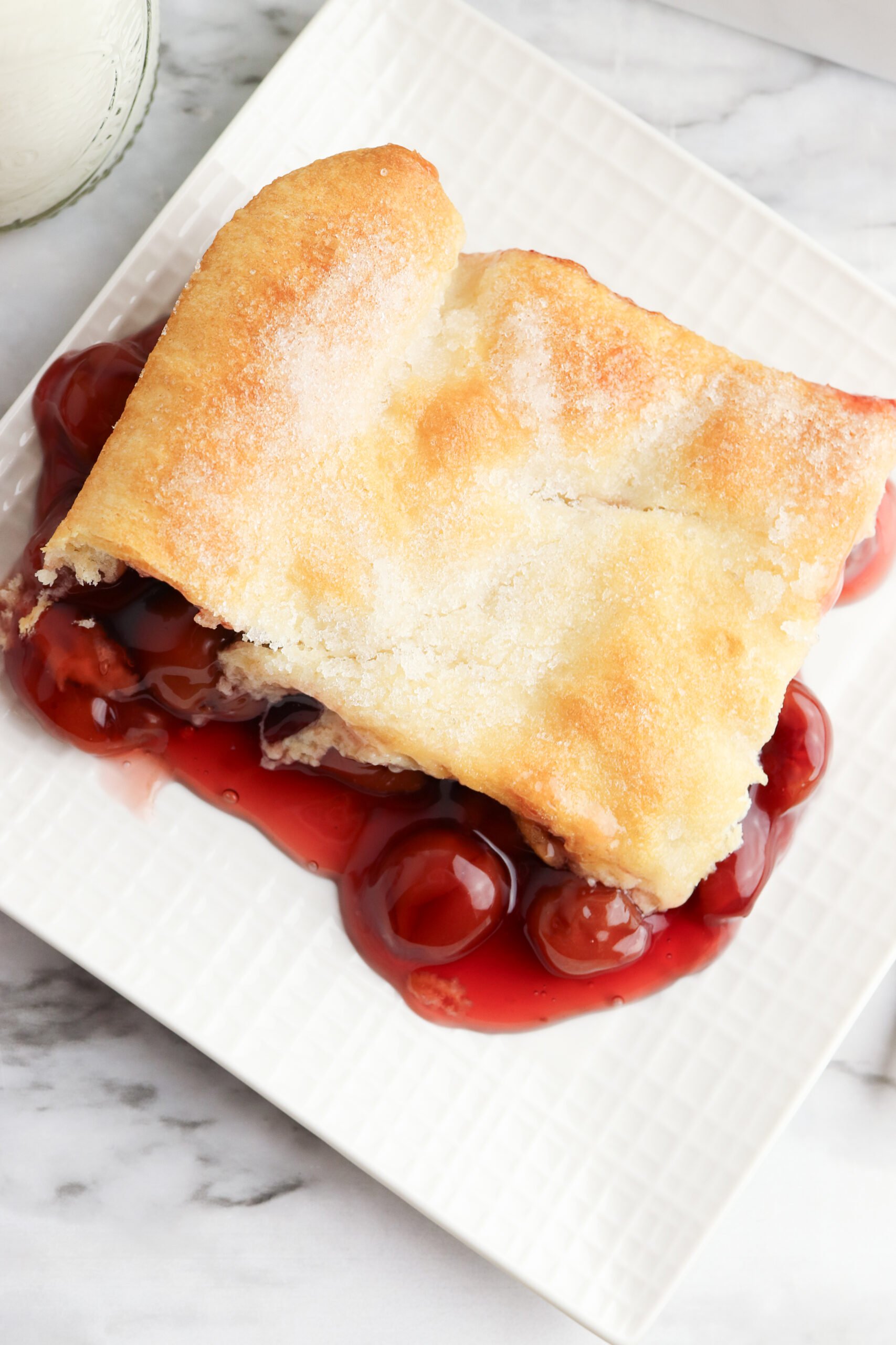 Crescent Roll Cherry Cobbler | When is Dinner