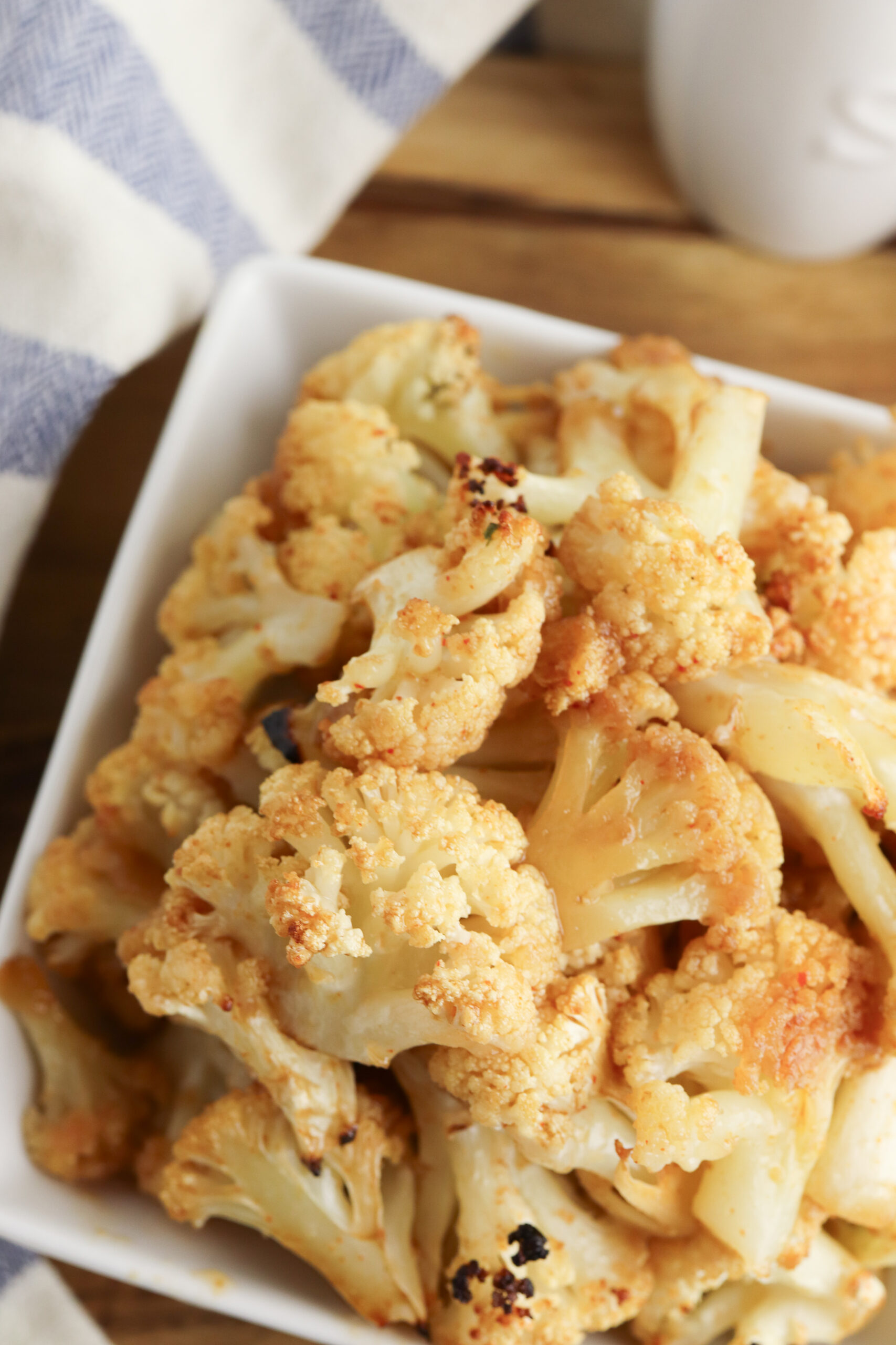 Sweet & Spicy Cauliflower | When is Dinner
